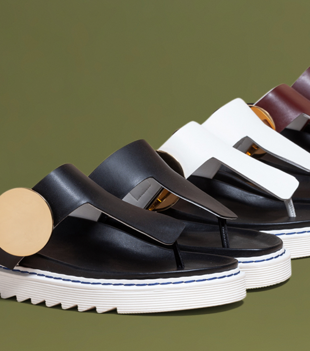 Vaju: Classic Black Vegan Leather Sandals | Timeless & Sustainable – O2 ...